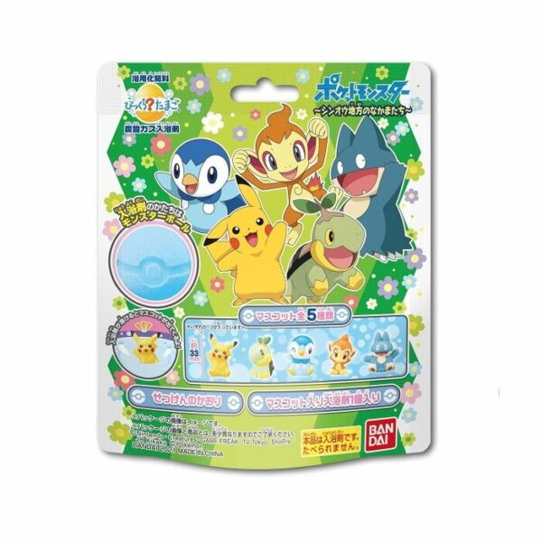 Pokemon Bath Ball Bandai 泡澡球会出小玩具 皮卡丘 | Shop Japan