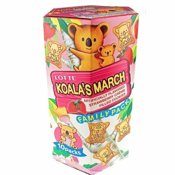Lotte Koalas March Strawberry